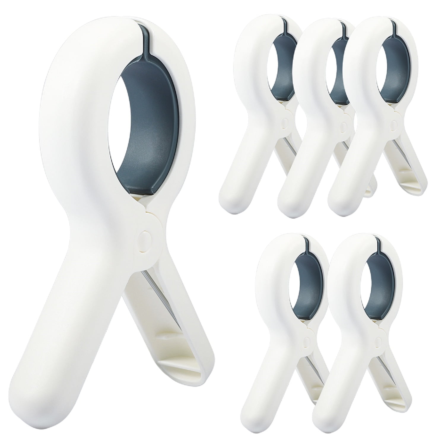 LucyPhy Large Beach Towel Clip, 6 PCS Cloth Beach Towel Pins, Pool ...