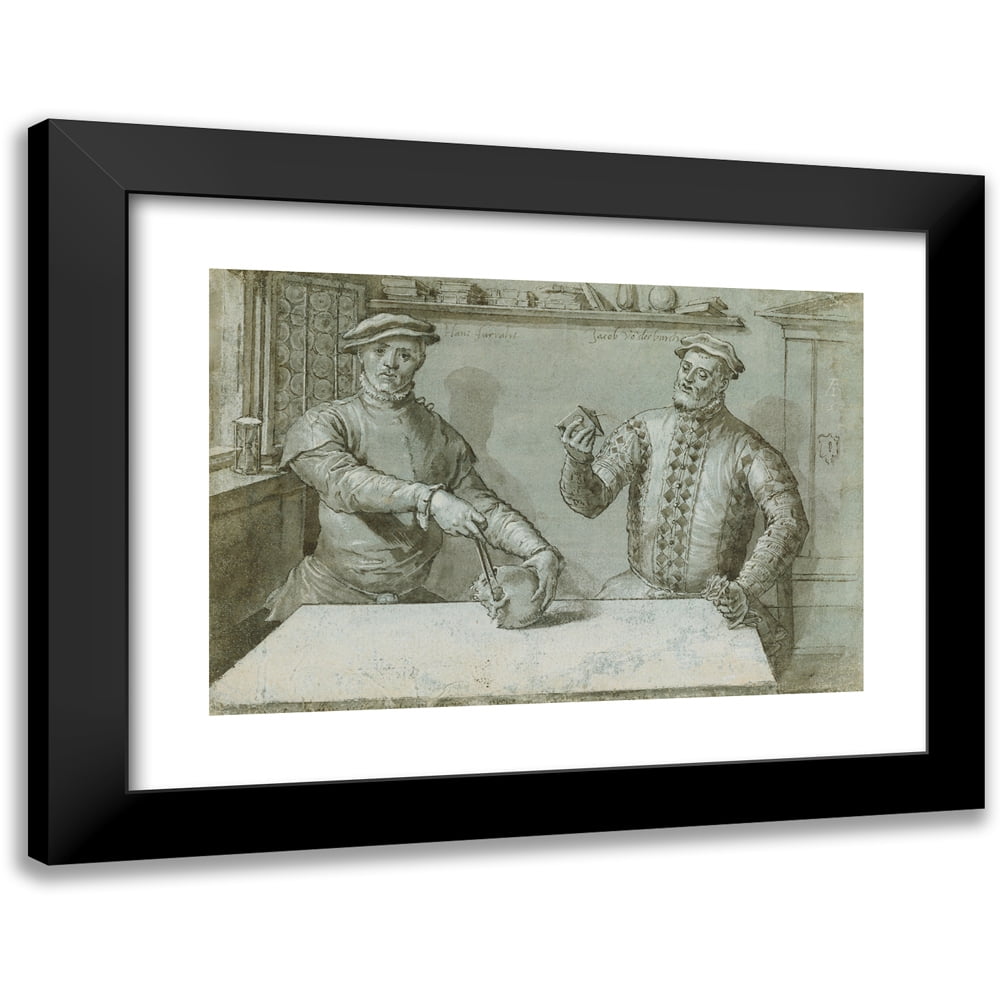 Ludger Tom Ring the Younger 24x18 Black Modern Framed Museum Art Print ...