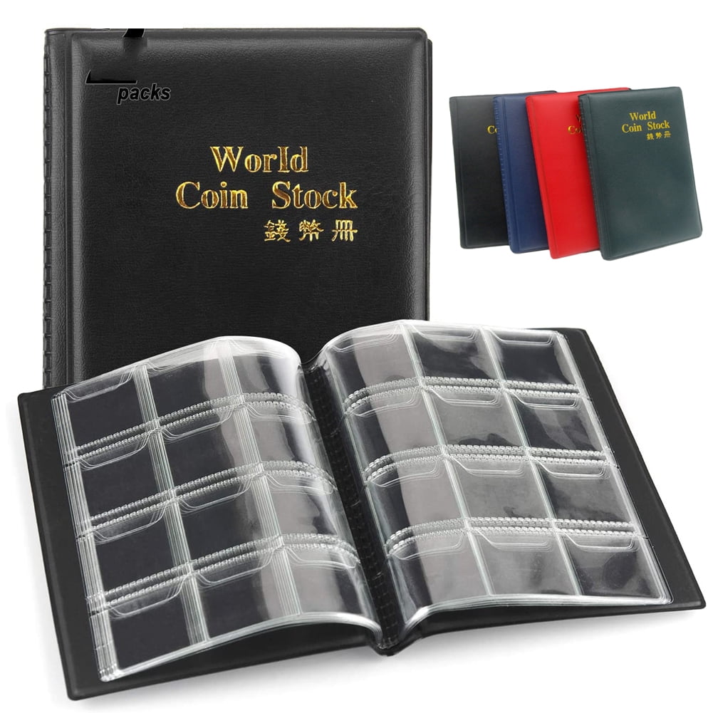 Ludlz 120 Pockets Coin Album, Souvenir Penny Book, Coins Collection ...