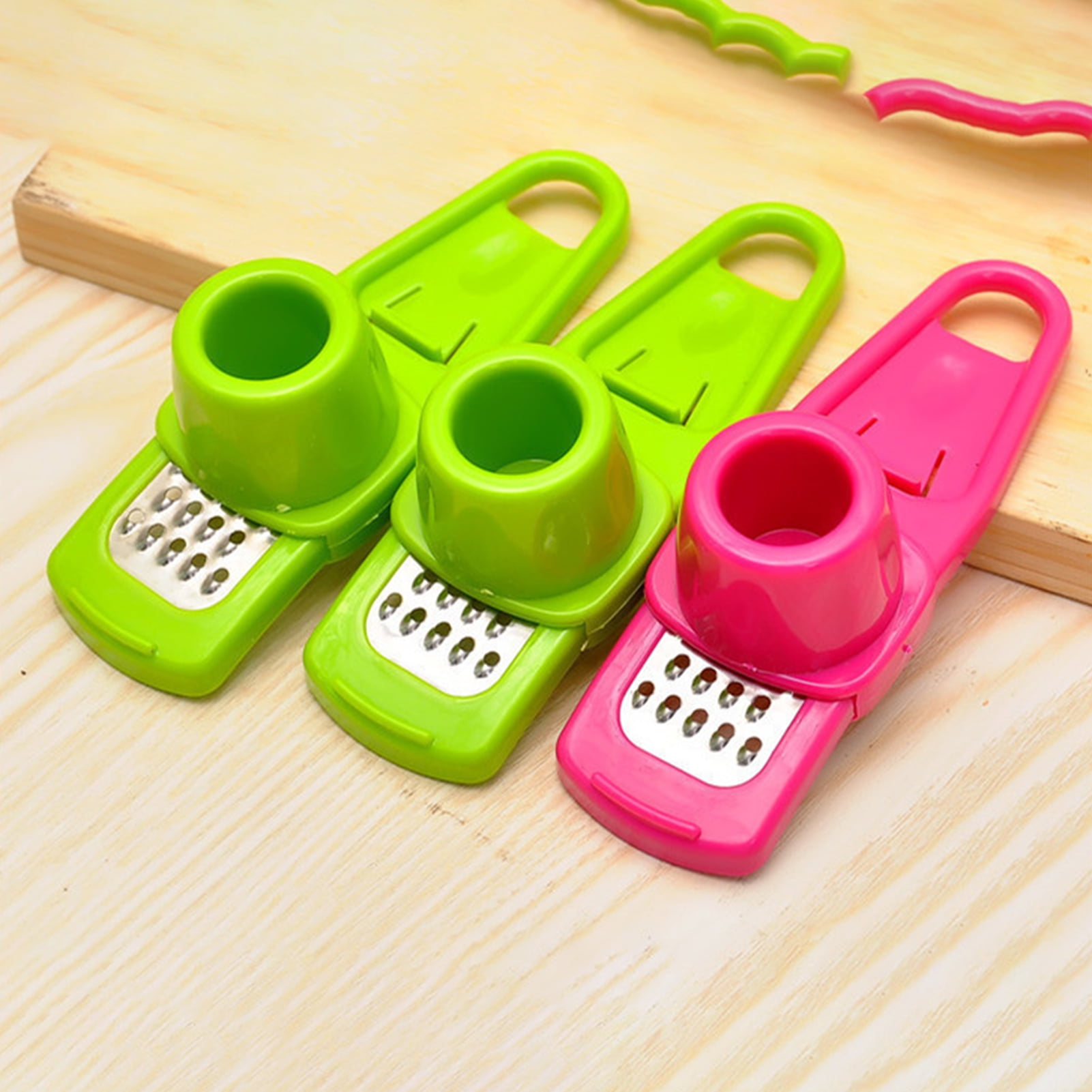Ludlz 2PCS Garlic Grater Multi Functional Ginger Garlic Grinding Grater ...