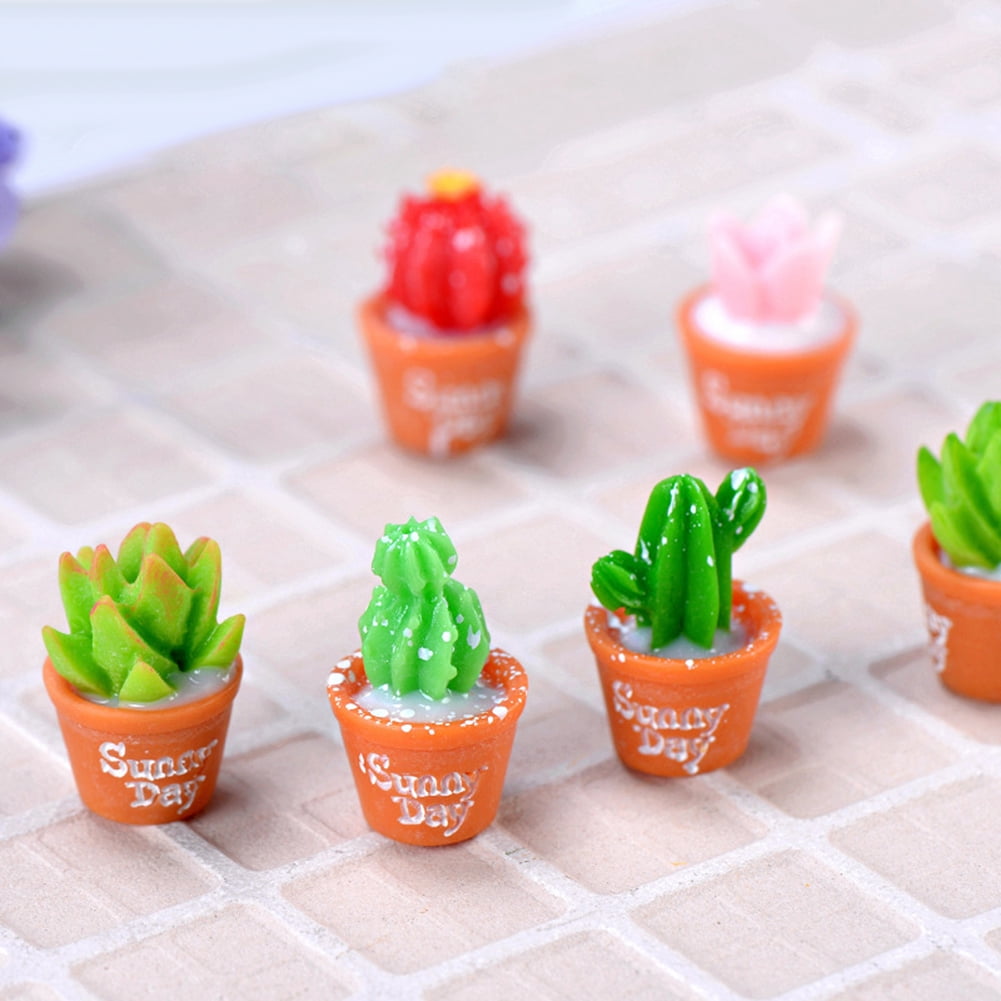 Ludlz 2Pcs Artificial Succulent Plants, Assorted Decorative Faux ...