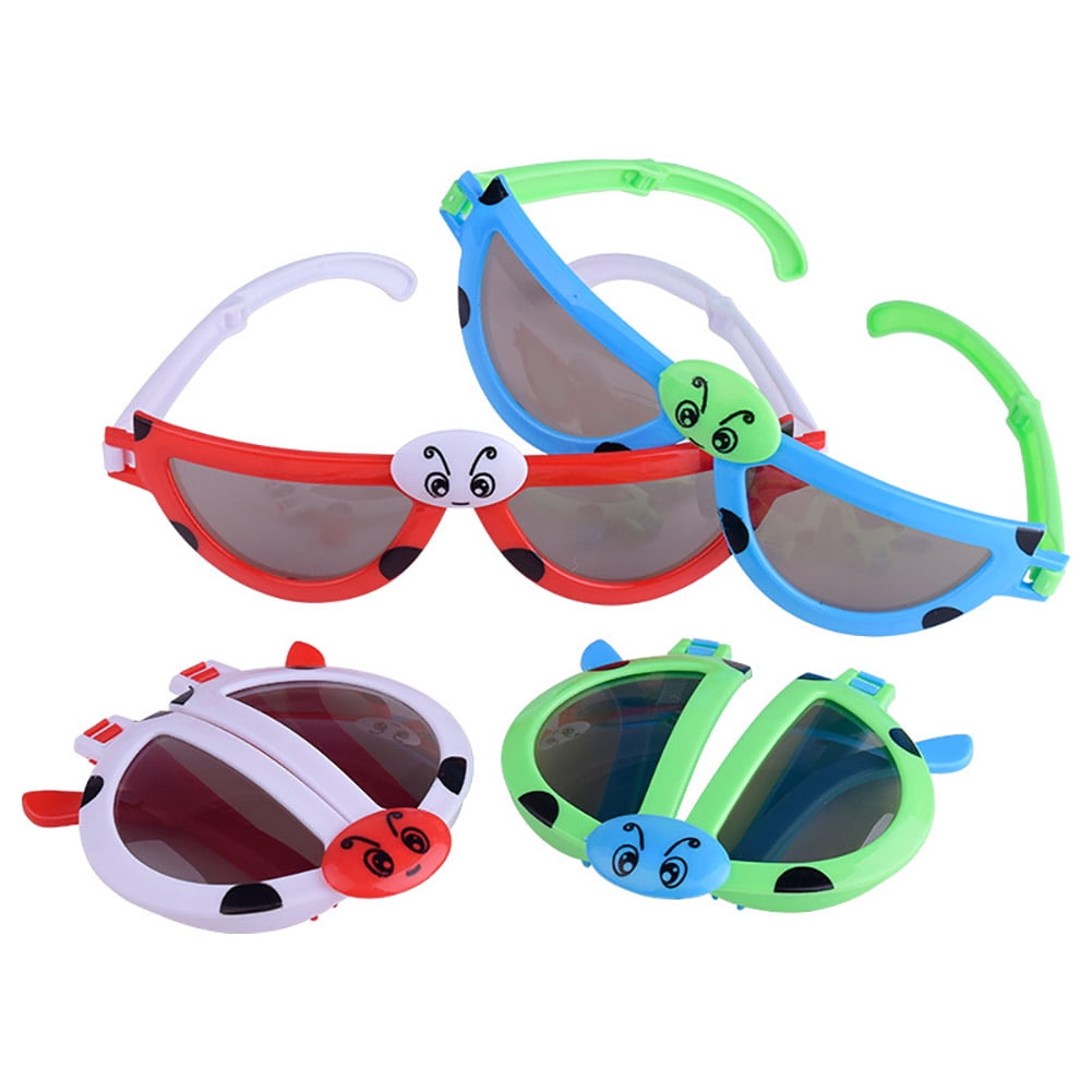 LUDLZ Foldable Kids Sunglasses, Cartoon Design, Comfortable Plastic ...