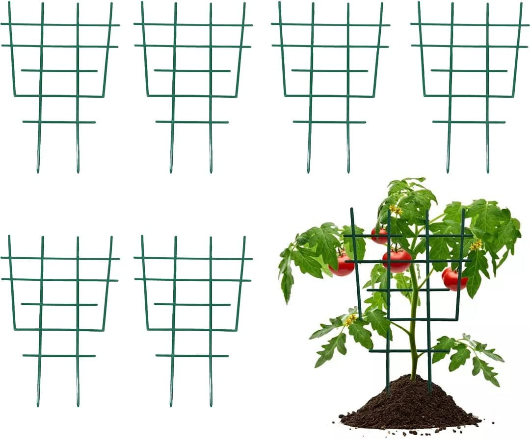 Ludlz 6Pcs Plant Climbing Trellis Supports, DIY Garden Mini ...