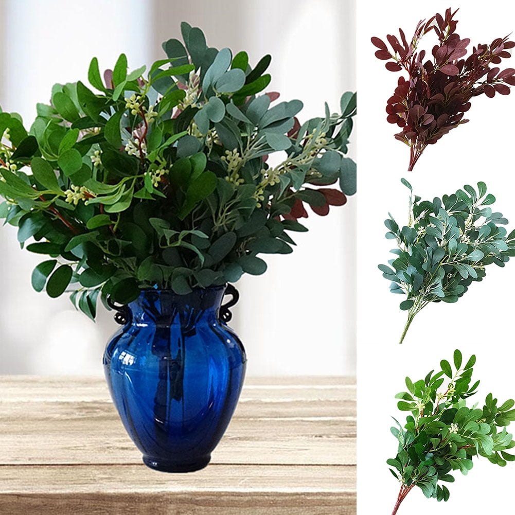 Ludlz Artificial Flower Arrangements Decor Spring Silk Flowers Bouquet ...