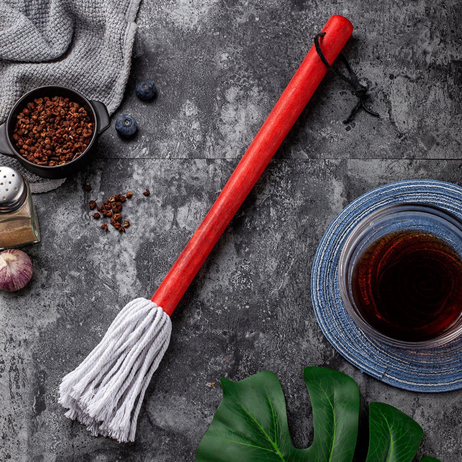 Ludlz BBQ Basting Mops for Roasting or Grilling, Apply Barbeque Sauce, Marinade or Glazing ...