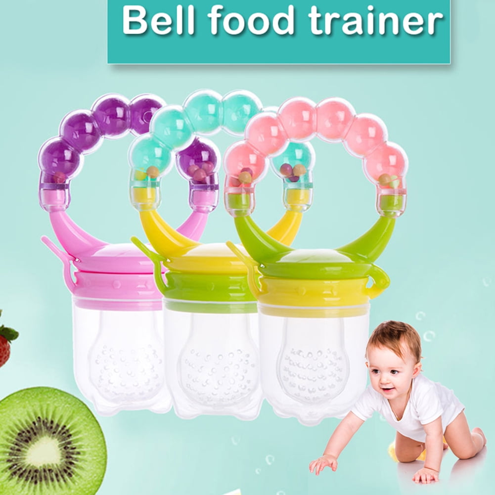 Ludlz Baby Silicone Fresh Fruit Food Feeder Teething Pacifiers for ...