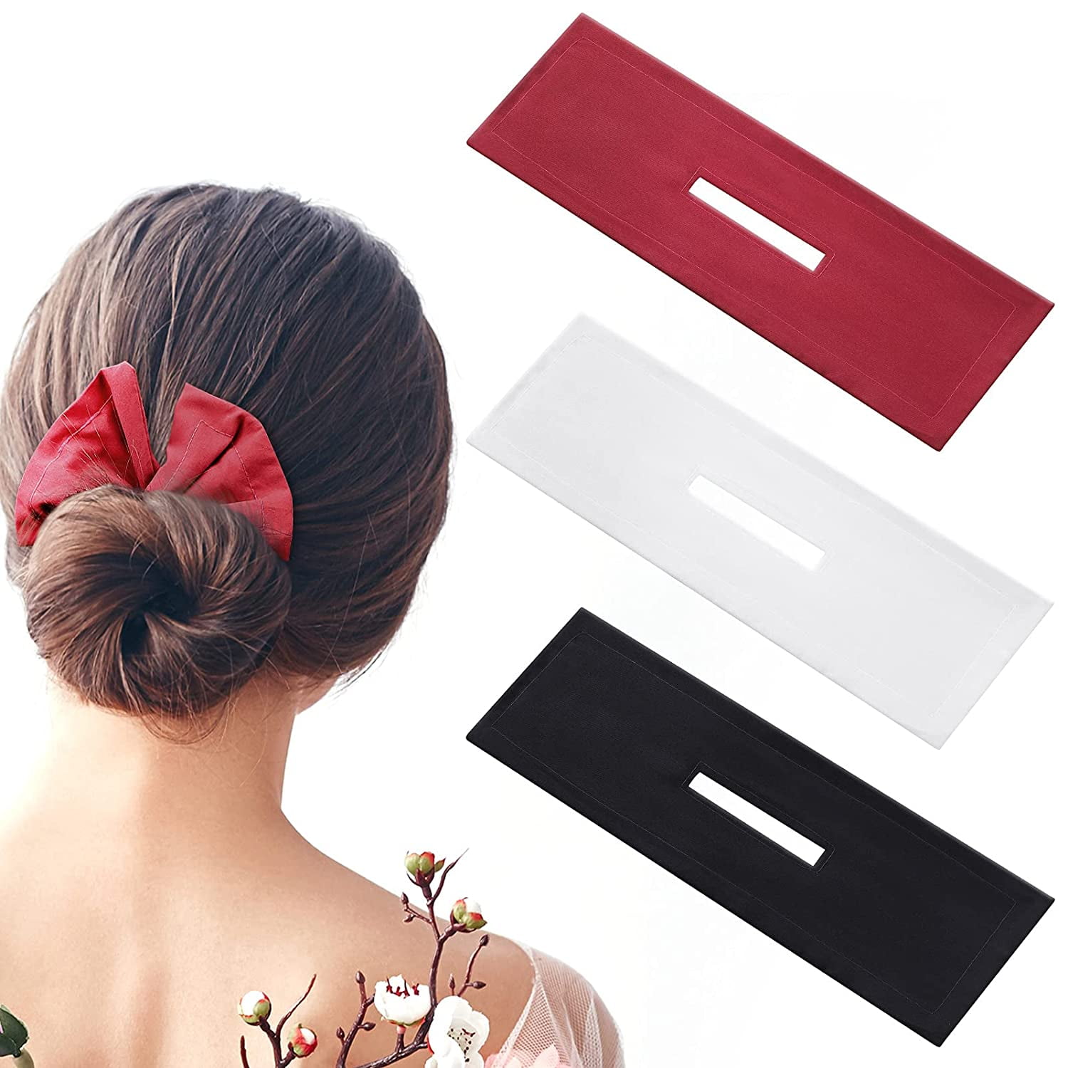 Ludlz Blonde Magic Hair Bun Maker Foam Sponge Bun Twist Shaper Hair ...