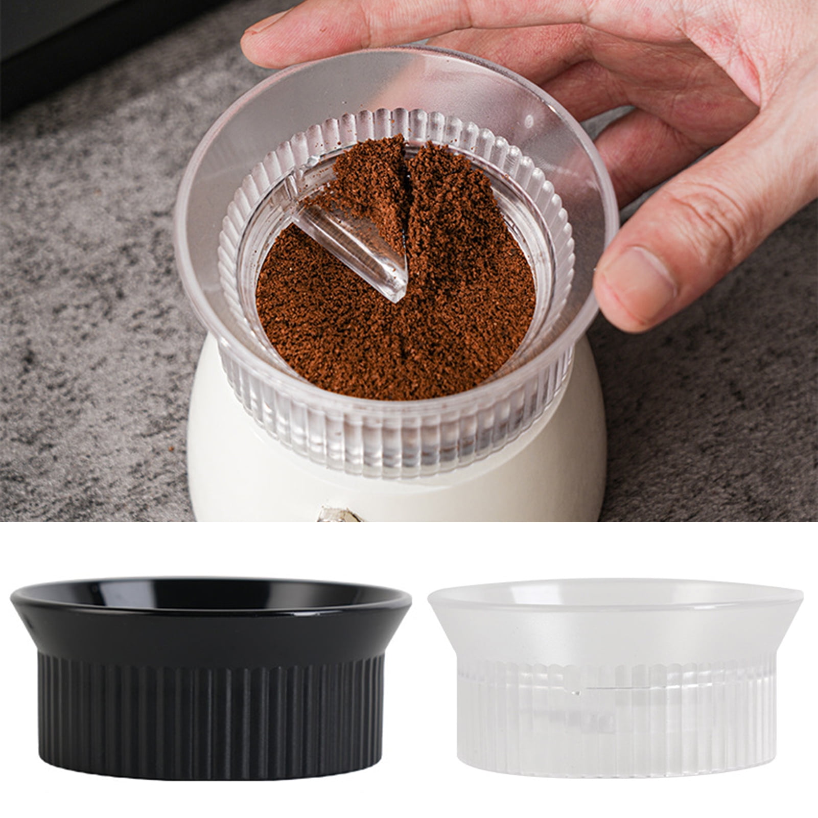 Ludlz Coffee Pot Distributor Leak-proof Moka Pot Dosing Funnel Easy-to ...