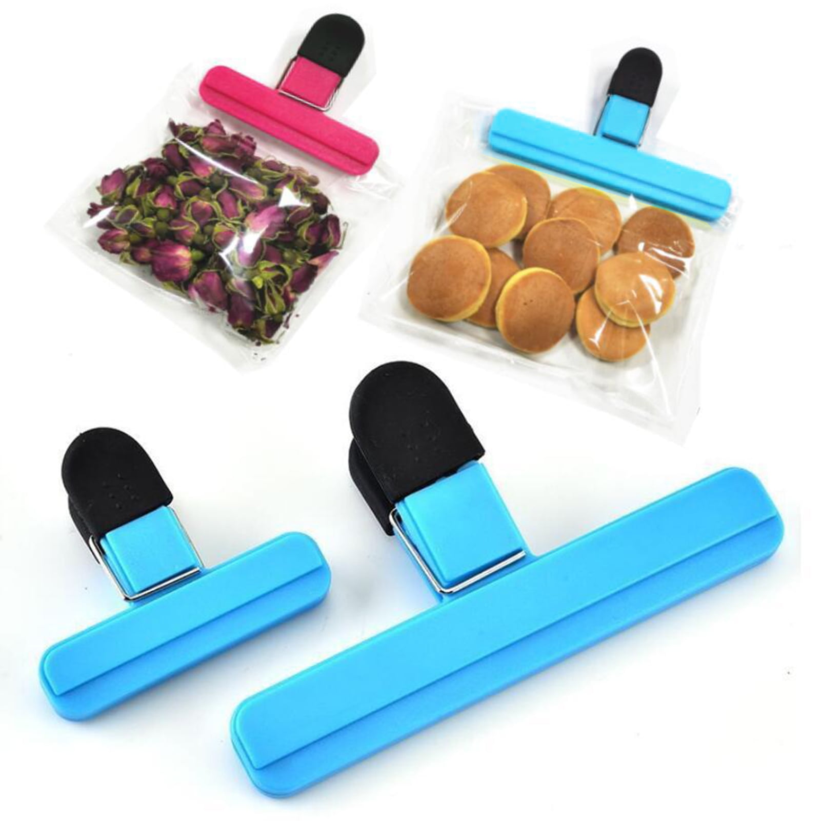 Ludlz Cook with Color Bag Clips, 2 Chip Clips for Food Storage with Air ...
