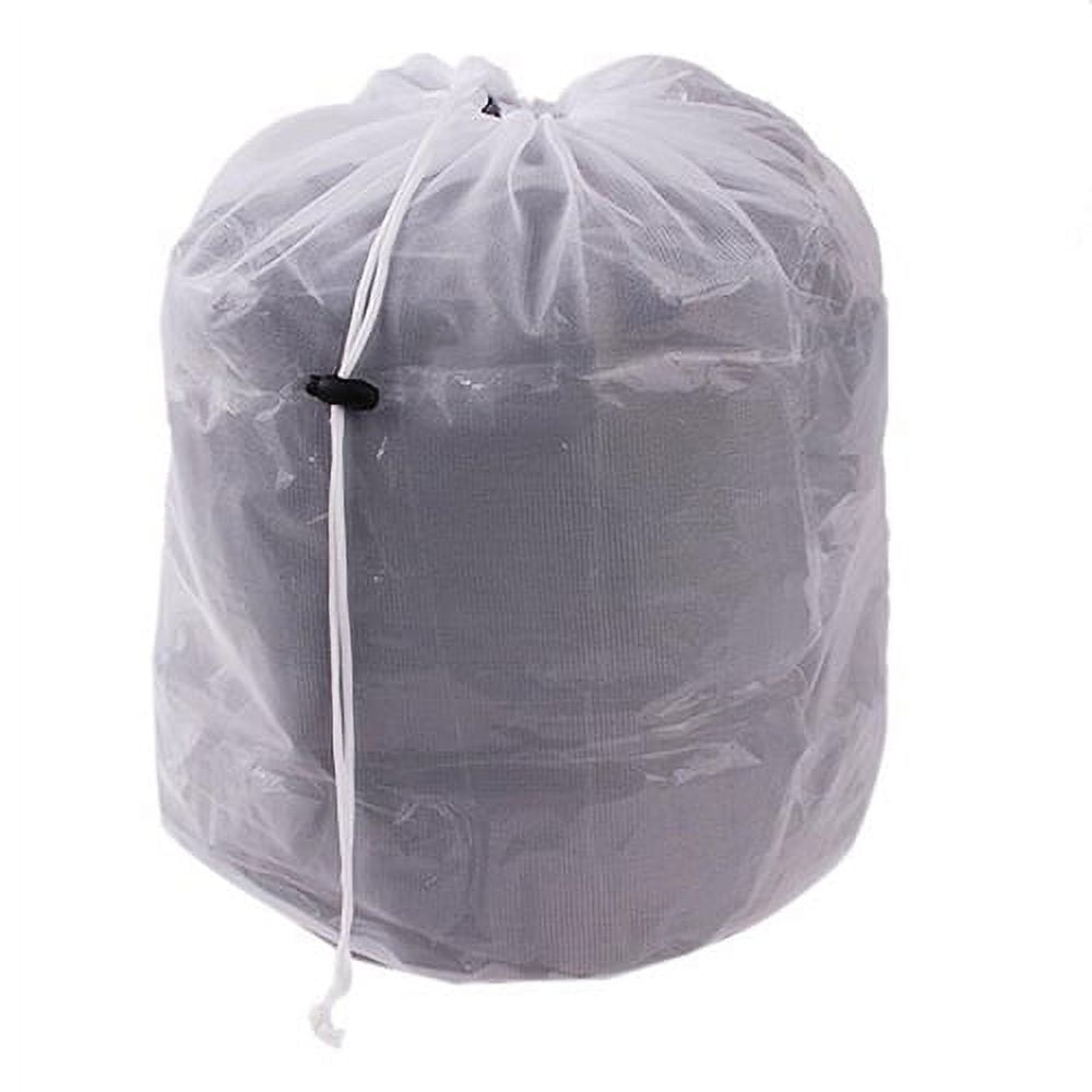 Ludlz Delicates Thickened Fine Coarse Mesh Laundry Bags, Bra Fine Mesh ...