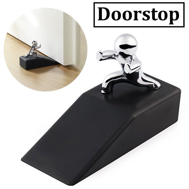 Ludlz Door Stopper Premium Heavy Duty Door Stop Rubber Wedge with ...
