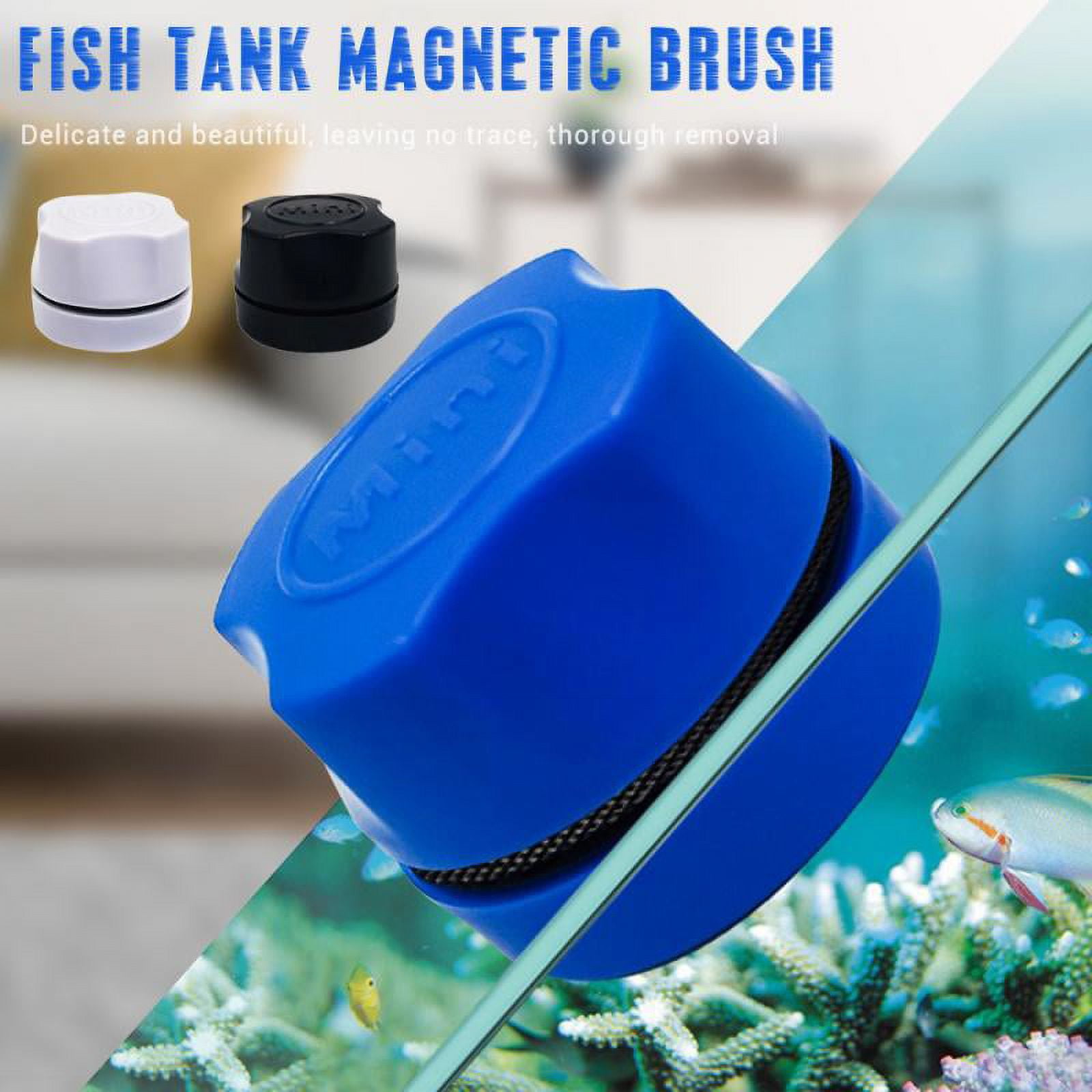 Ludlz Fish Acrylic Aquarium Special Mini Magnetic Cleaner Suitable for ...