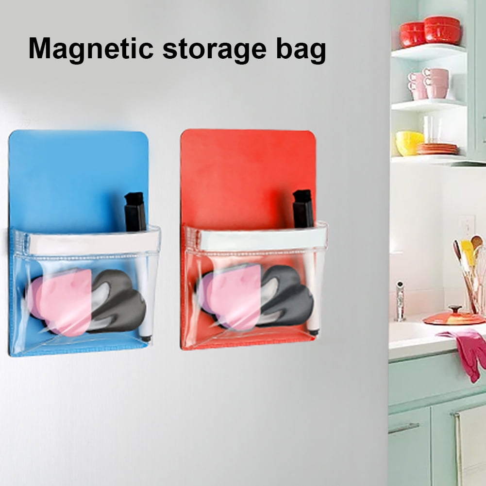 Ludlz Fridge Whiteboard Magnet Stationery Organizer Holder Clear Tools ...