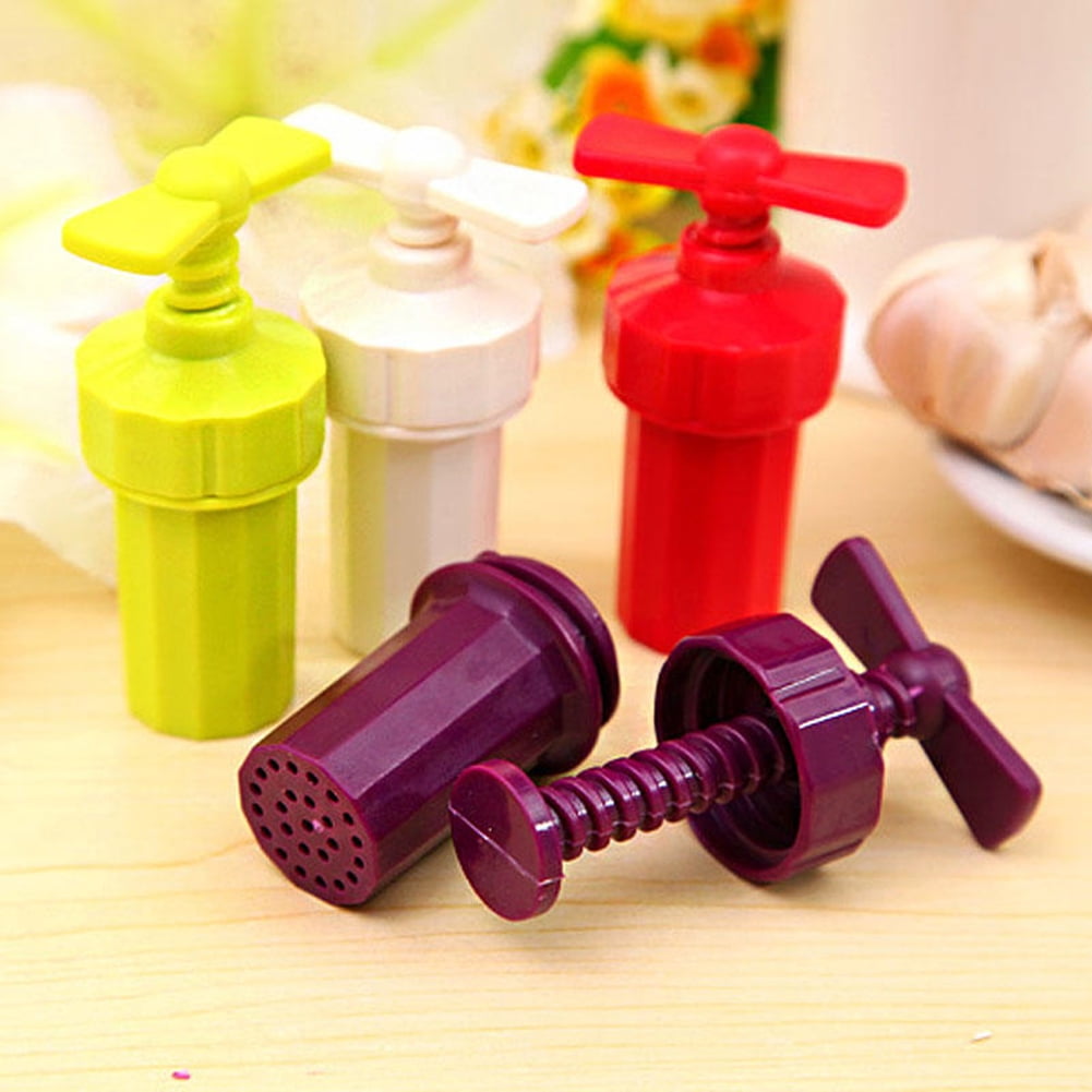 Ludlz Garlic Crusher, Garlic Mincer to Press Clove and Smash Ginger ...