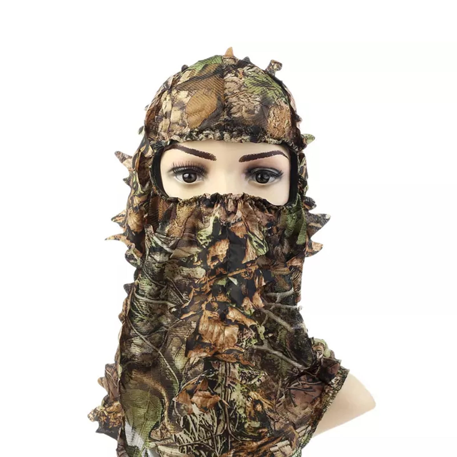 windfall Ludlz Ghillie Camouflage Leafy Hat, Full Face Cover Headwear ...