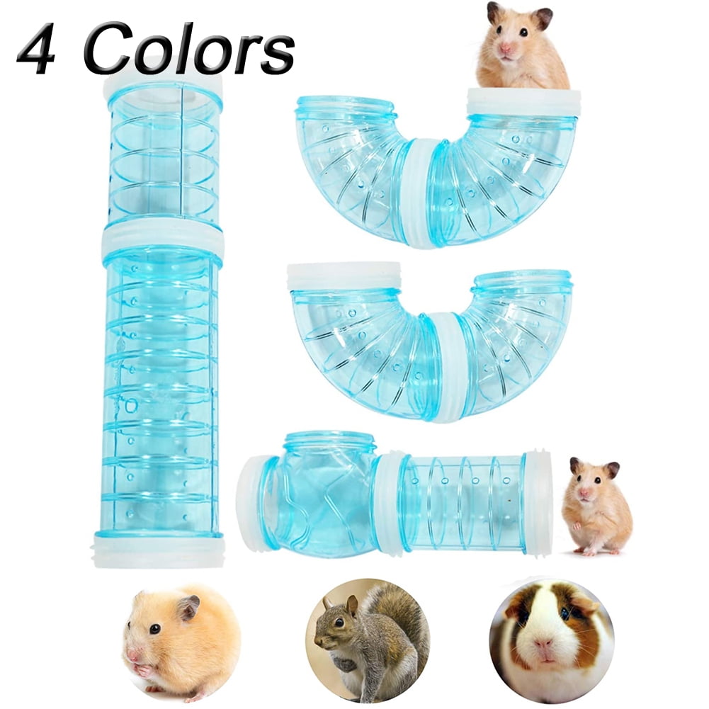 Ludlz Hamster Tubes, Adventure External Pipe Set Transparent ...