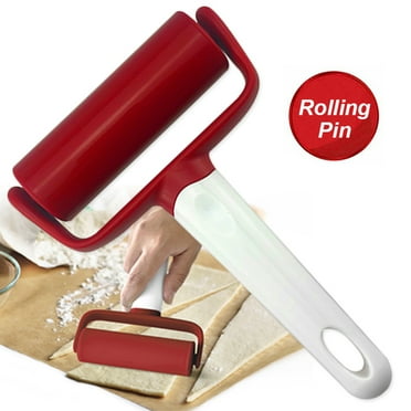 Bueautybox Pie Dough Roller Pin, Non-Stick Wood, Ideal for Pastry ...