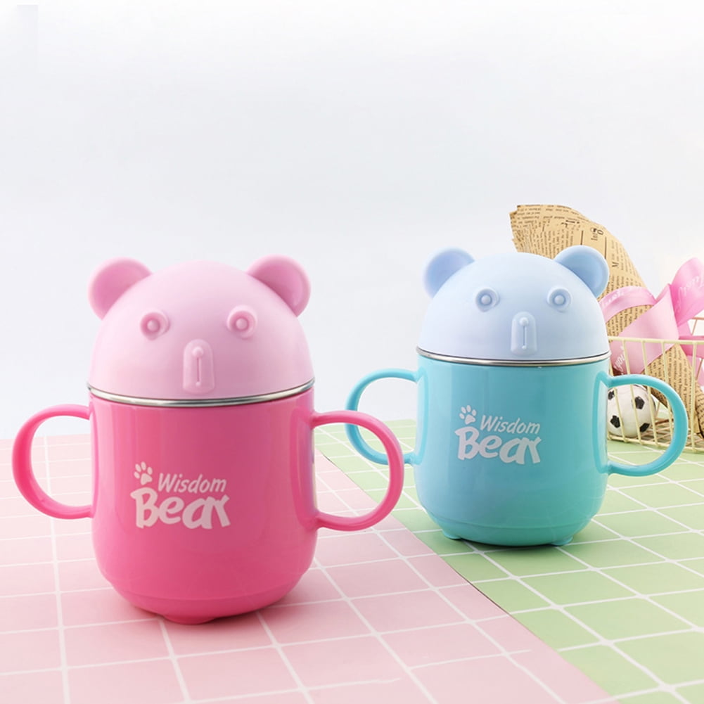 Ludlz Kids Learning Cup, Baby Trainer Mug for Milk, Water, Coffee, Hot ...