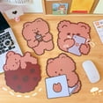 Ludlz Lovely kawaii Cute Bear Mouse Pad Desk Mat Pads Waterproof Office ...