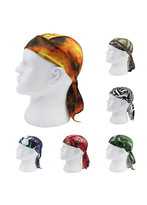 CTM Cotton Camo Do Rag Cap with Premium Lining (Men) - Walmart.com