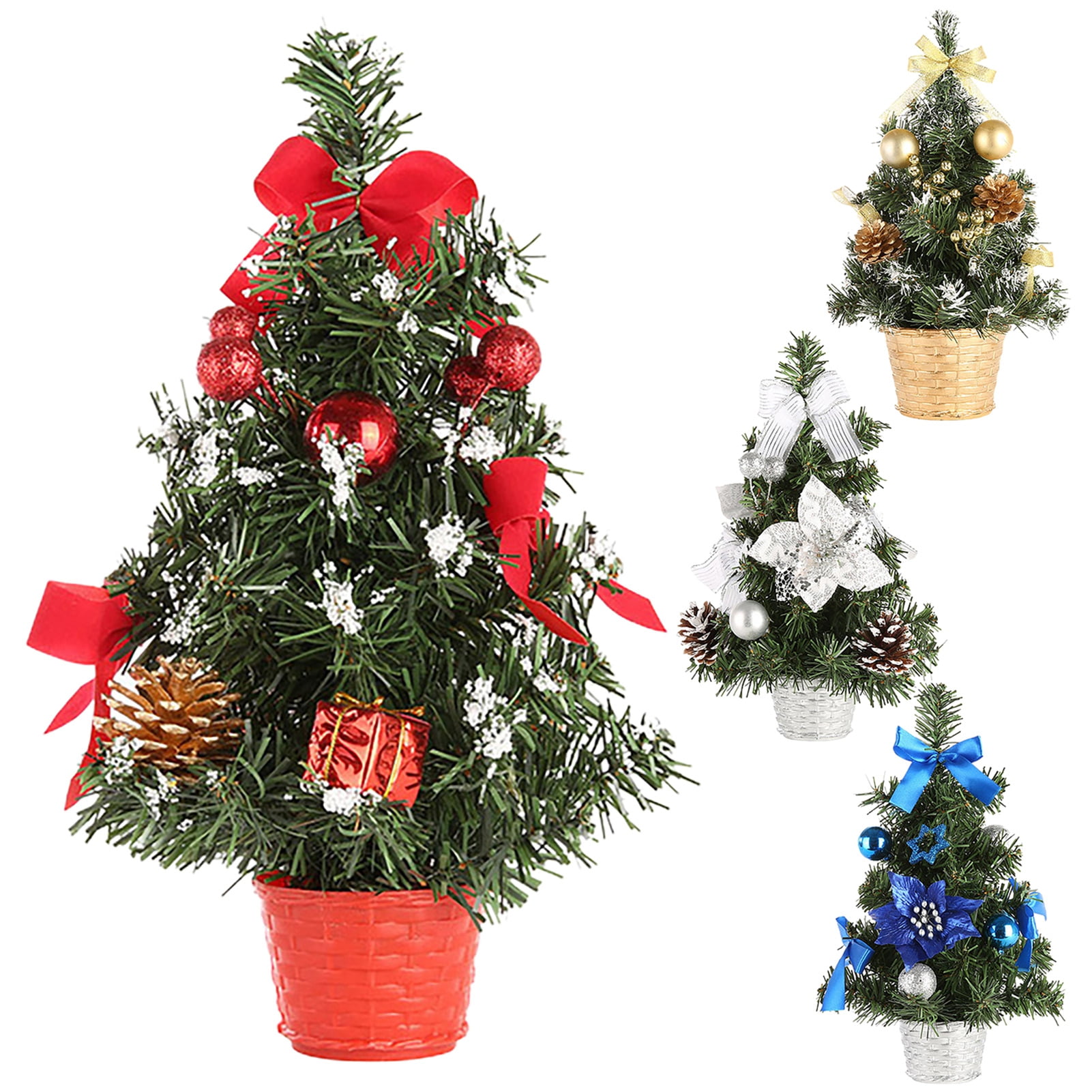 Ludlz Mini Christmas Tree, Artificial Small Christmas Tree , Tabletop ...