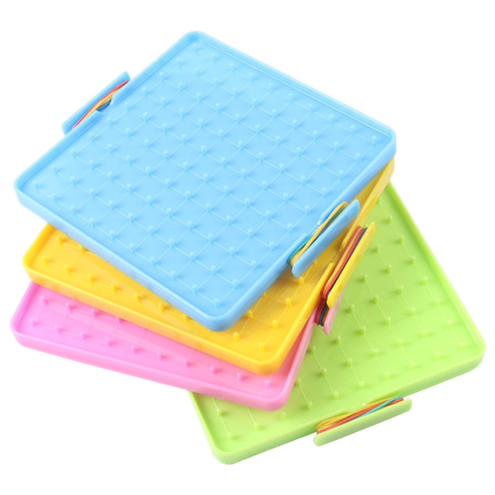Ludlz Montessori Wooden Geoboard Mathematical Manipulative Material ...