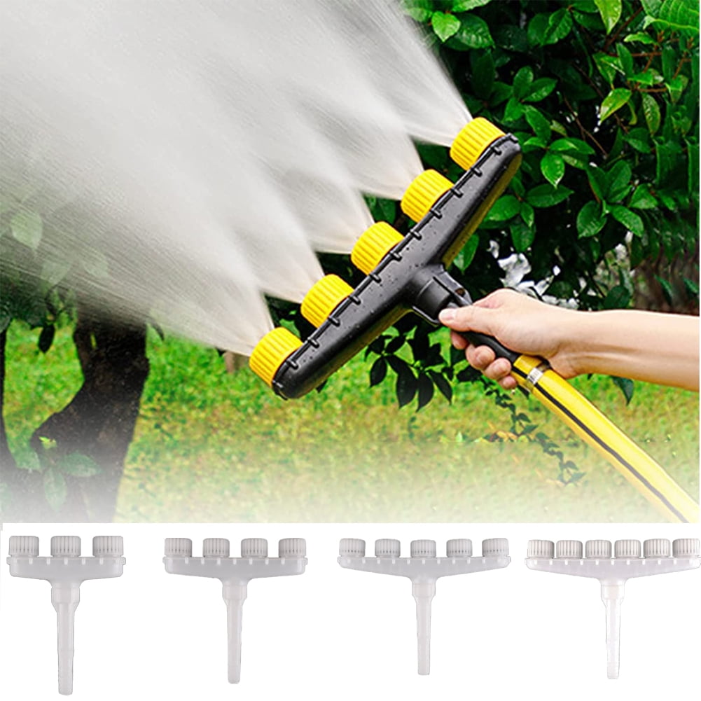 Ludlz Multi-Head Porous Spraying Head 3/4/5/6 Head Adjustable Nozzles ...