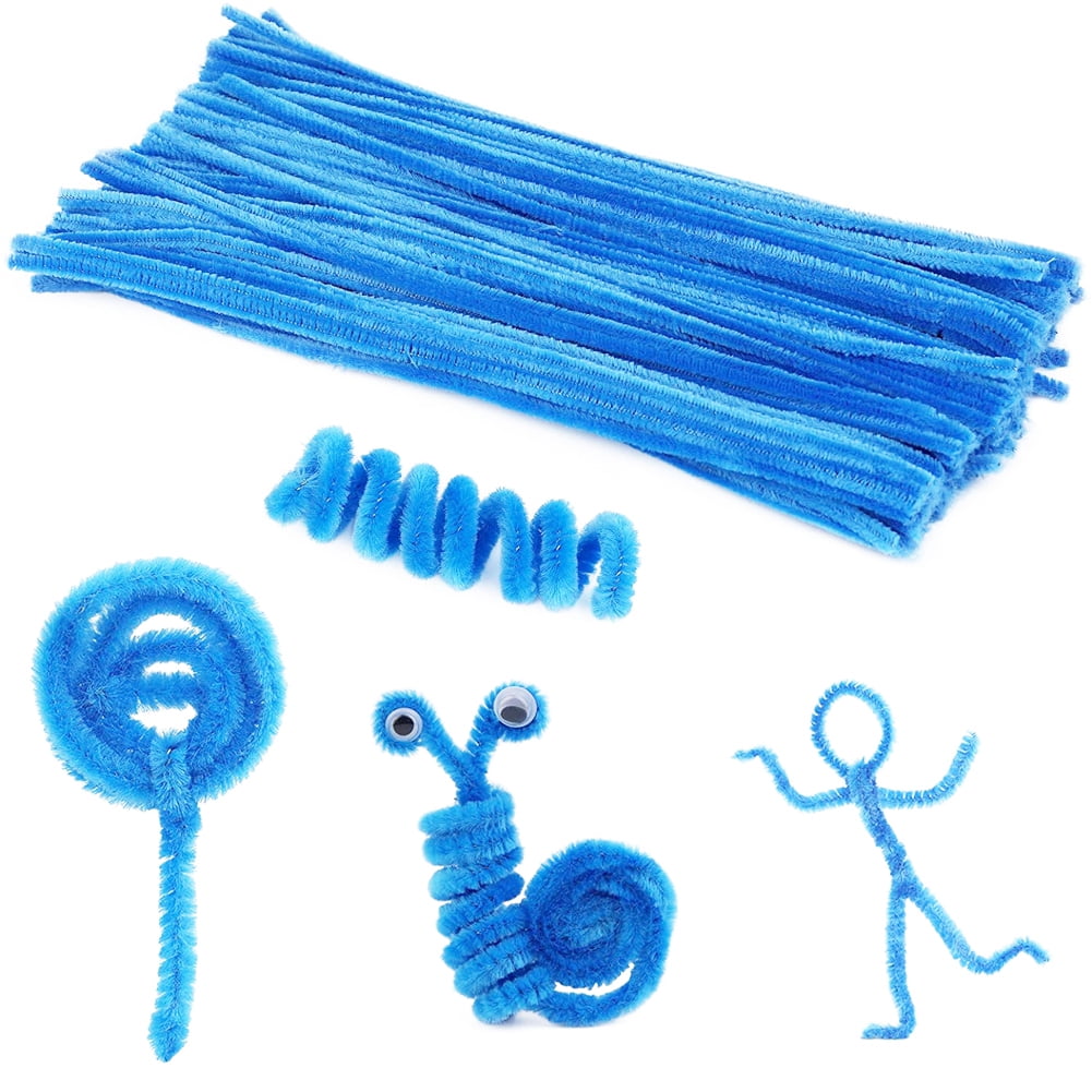 Ludlz Pipe Cleaners 100PCS Chenille Stems pipe cleaners craft for DIY ...