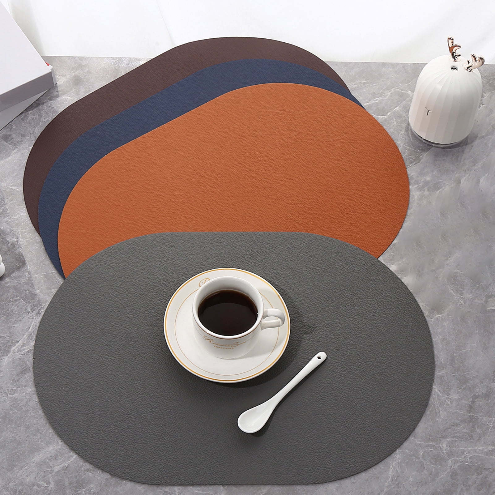 Ludlz Placemat Waterproof Heat Resistant Non slip Heat Insulation ...