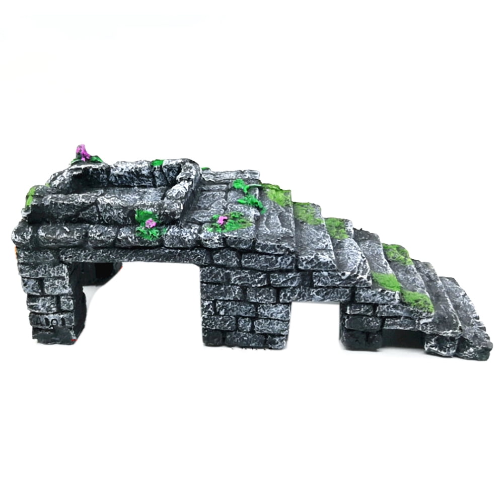 Ludlz Shale Step Ledge for Aquariums Terrariums, Adds Hiding Spots ...
