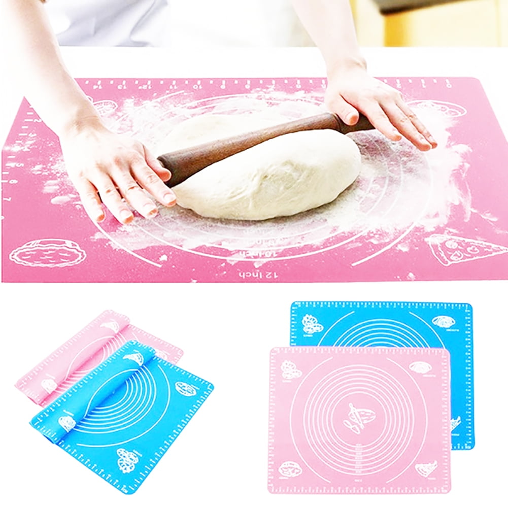 Ludlz Silicone Baking Mat for Pastry Rolling Dough with Measurements - BPA Free Non stick and ...