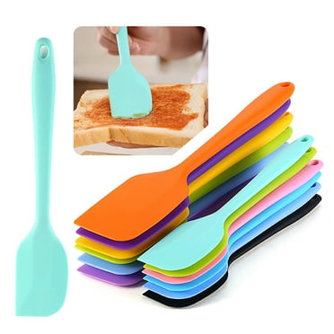 1pc Silicone Long Scraper Color Cream Long Scraper Cake Making Small ...