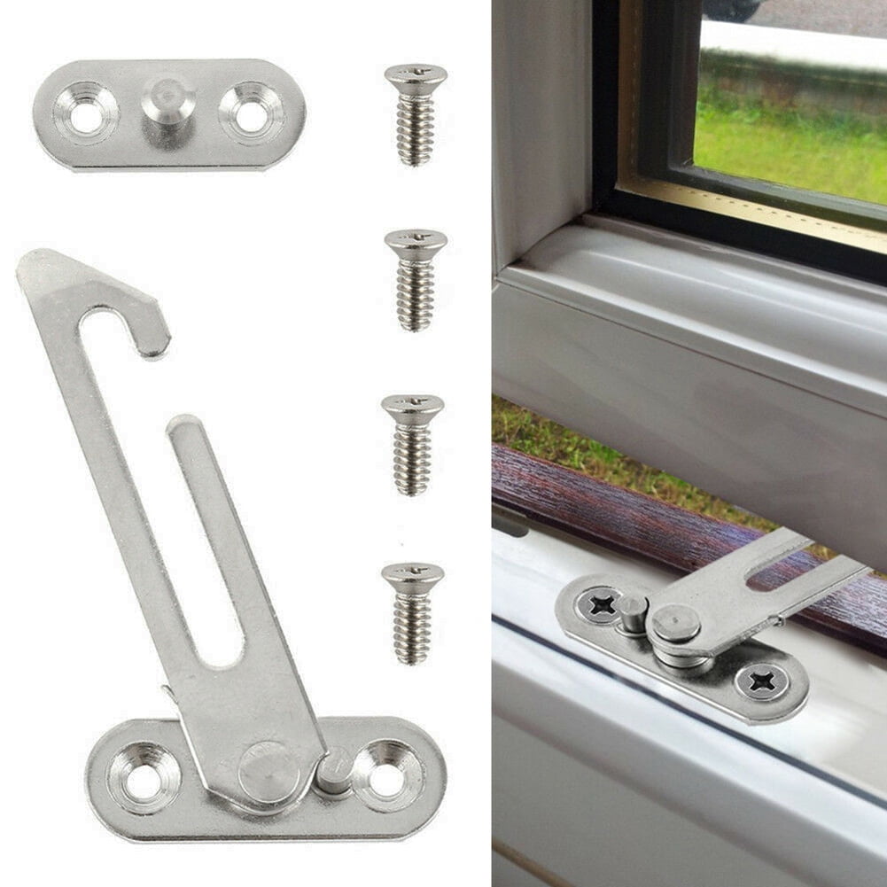Ludlz Stainless Steel Security Window Catch Restrictor Home Kids ...