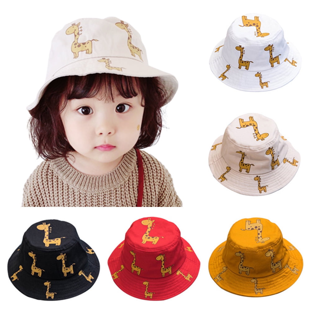 Ludlz Unisex Sun Hats, Cotton Beach Bucket Hat Summer Outdoor Boy's ...
