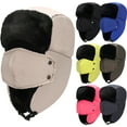 Ludlz Unisex Winter Trapper Ski Hat- Russian Style Hat Ushanka, Trooper ...