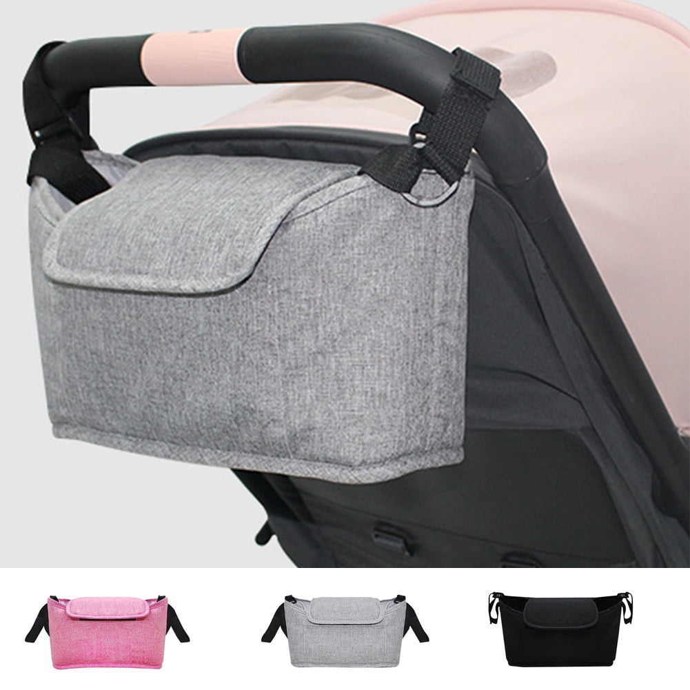 Ludlz Universal Stroller Organizer, Expandable Diaper Bag with Cup ...