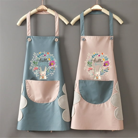 Clearance Apron Sleeve under $5,Women Kitchen Apron With Hand Wipe ...