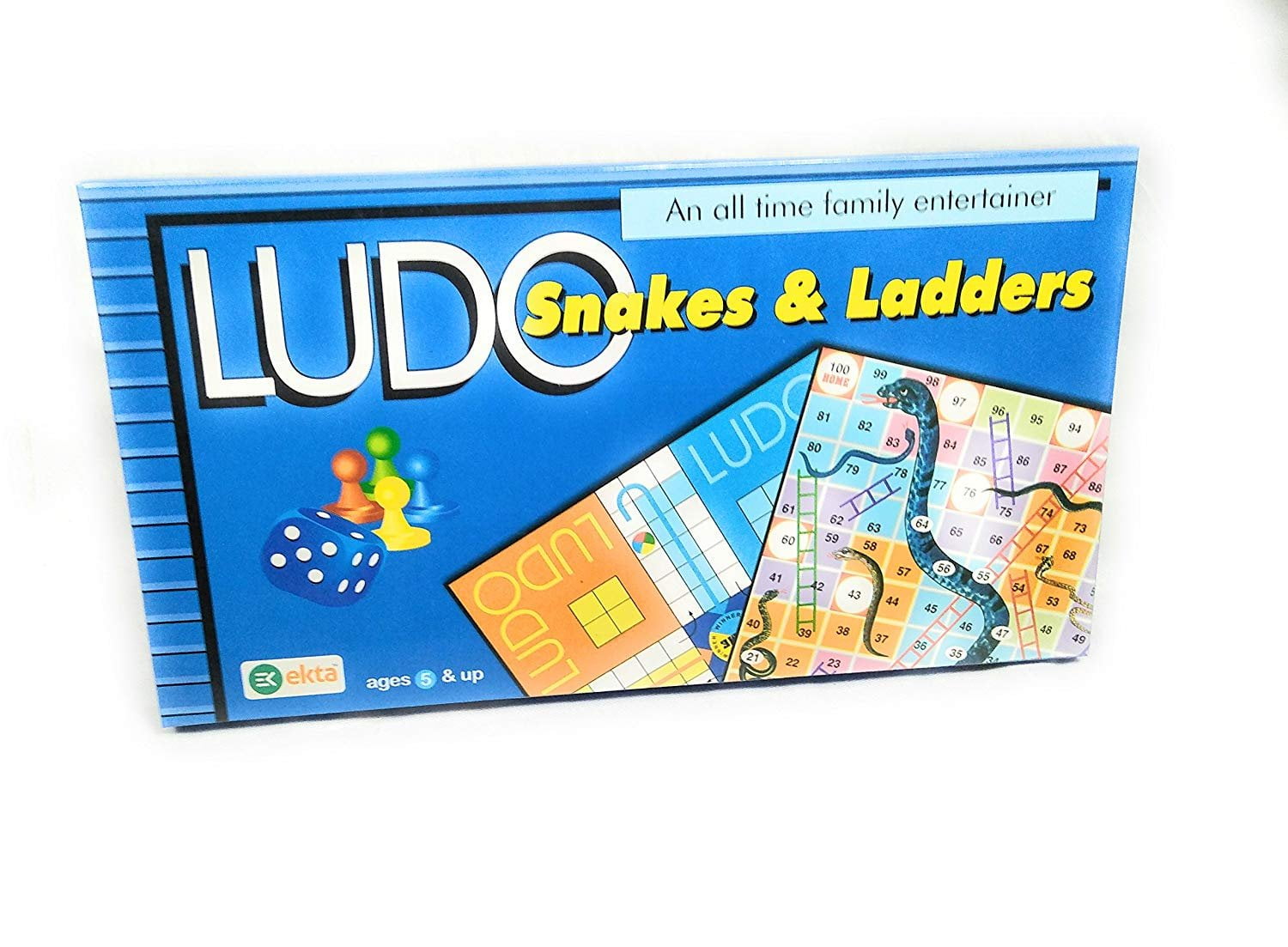 Ludo, Snakes & Ladders Best Size Laminated Hard Board Family ...