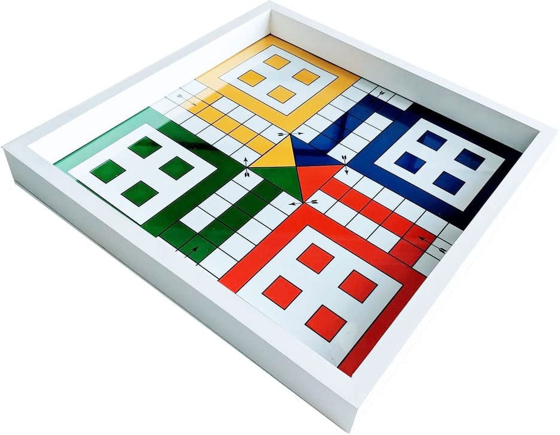 Glass Ludo Board Game - Classic Strategic Play For All Ages - Walmart.com