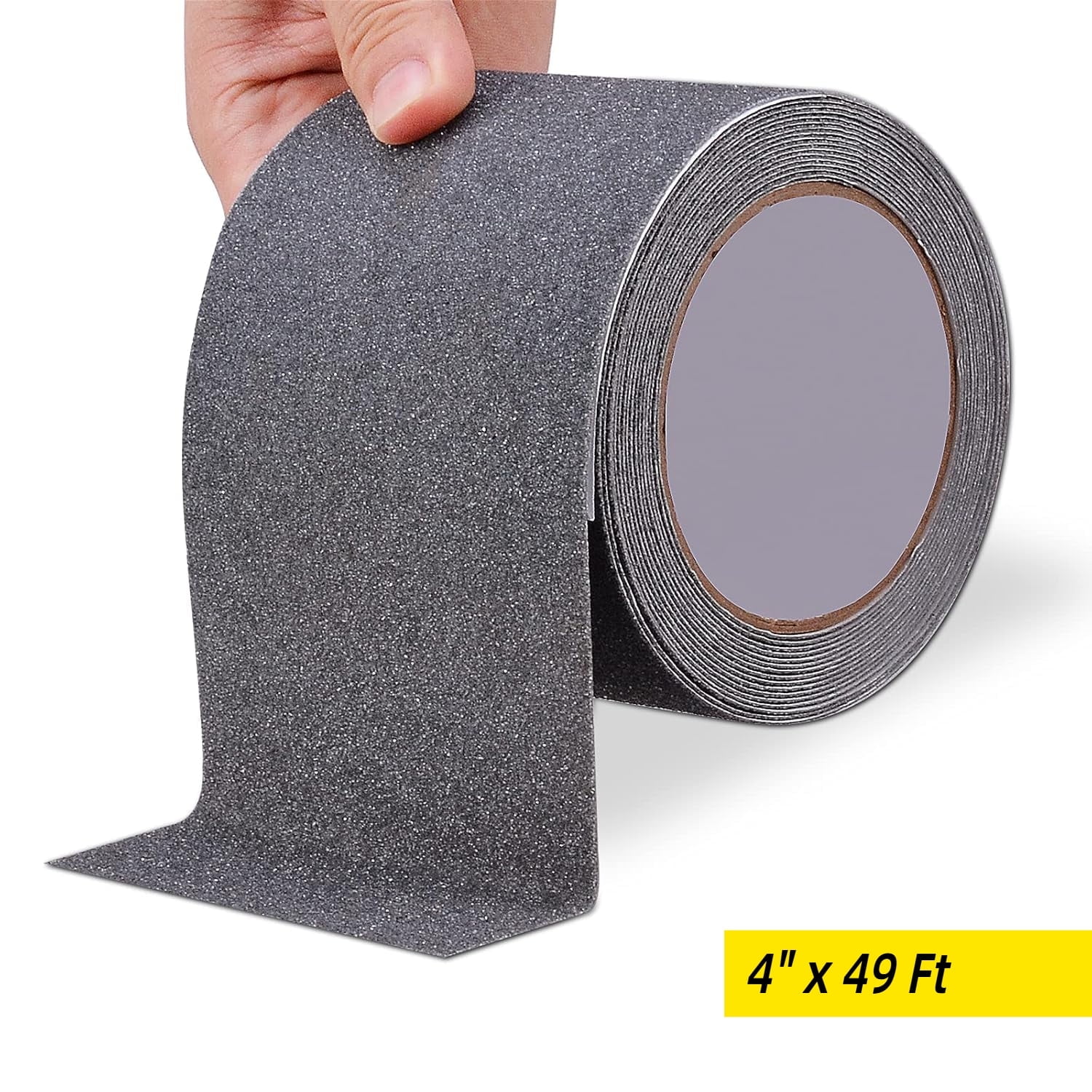 Ludolm 4" x 49 Ft Grip Tape, Anti Slip Tape Outdoor/Indoor Waterproof ...