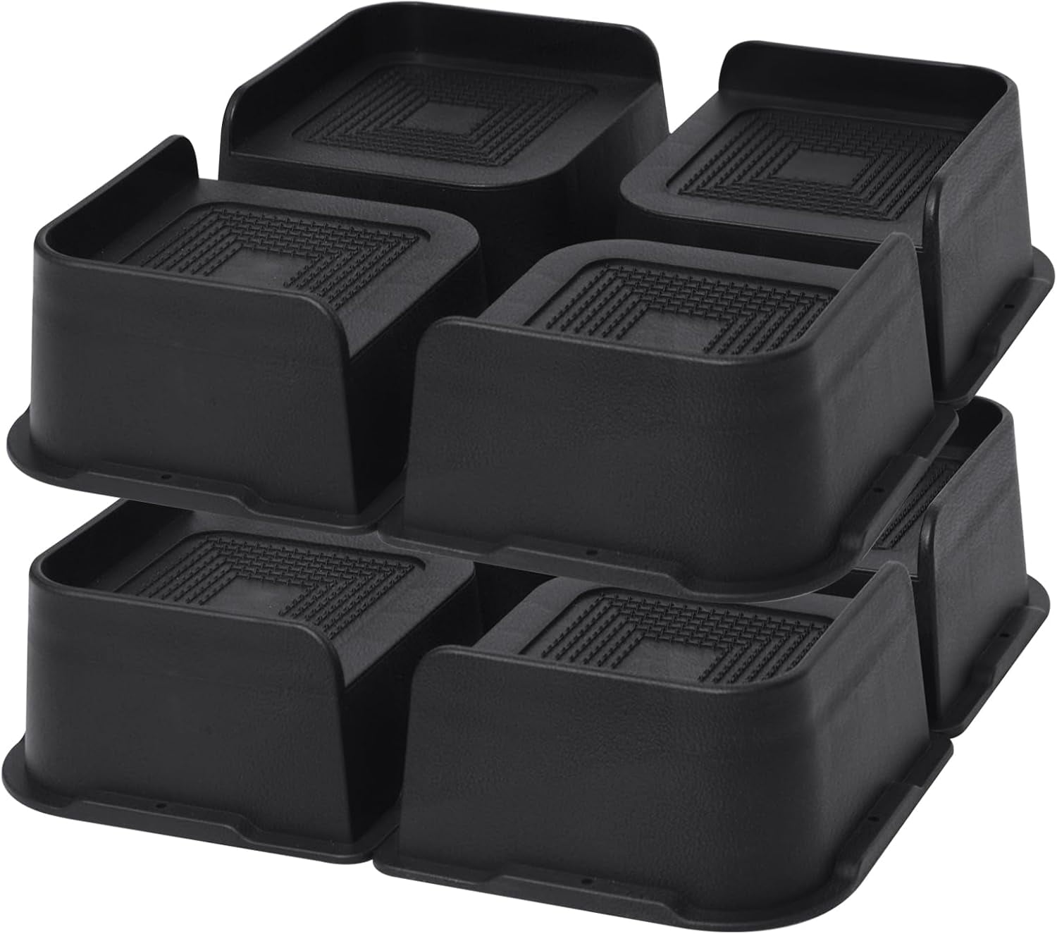 Ludolm Bed Risers 2 inch, 3 inch, 4 inch, 6 inch or 8 inch Heavy Duty ...