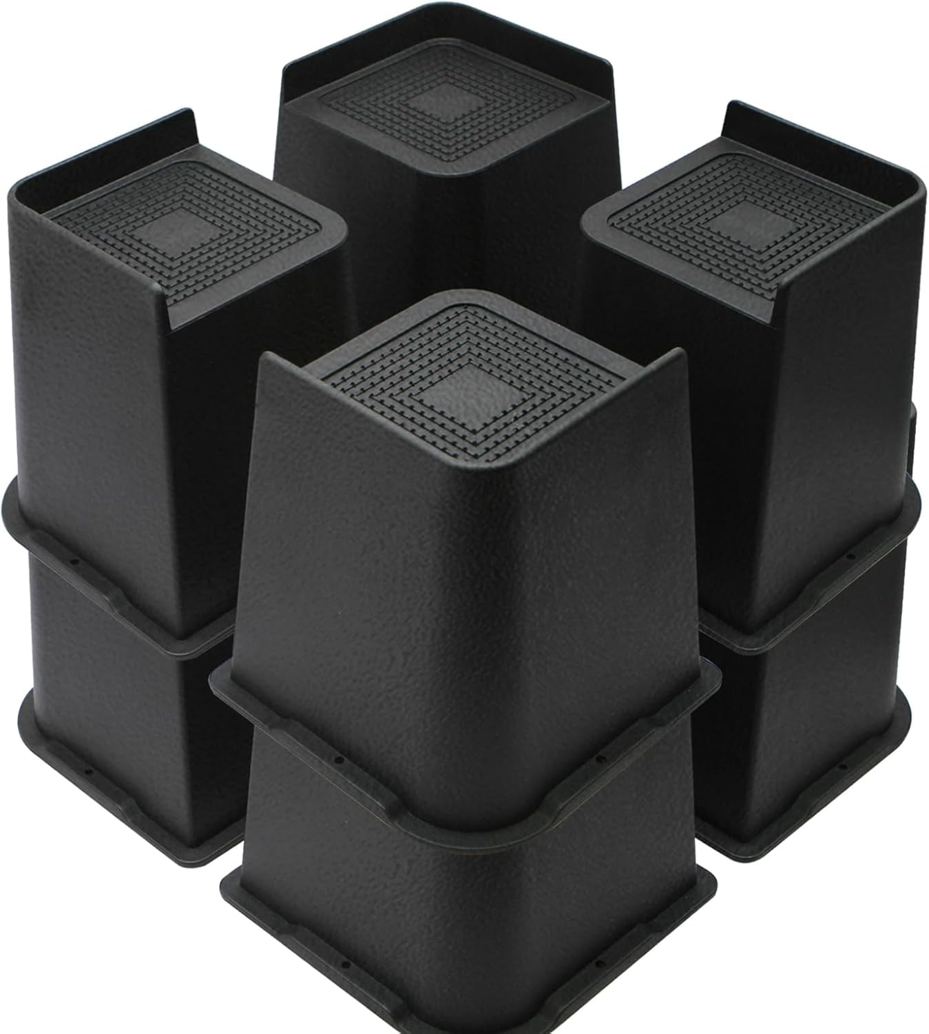 Ludolm Bed Risers 2 inch, 3 inch, 4 inch, 6 inch or 8 inch Heavy Duty ...