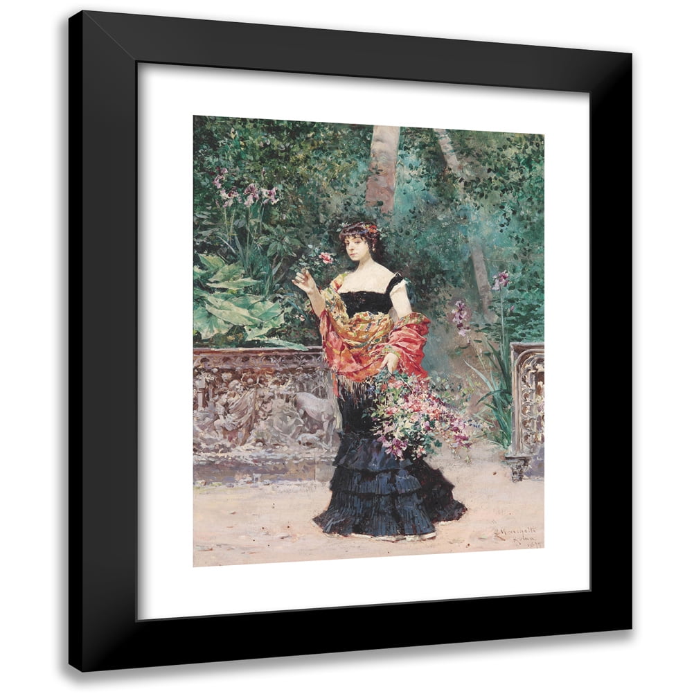 Ludovico Marchetti 12x14 Black Modern Framed Museum Art Print Titled ...