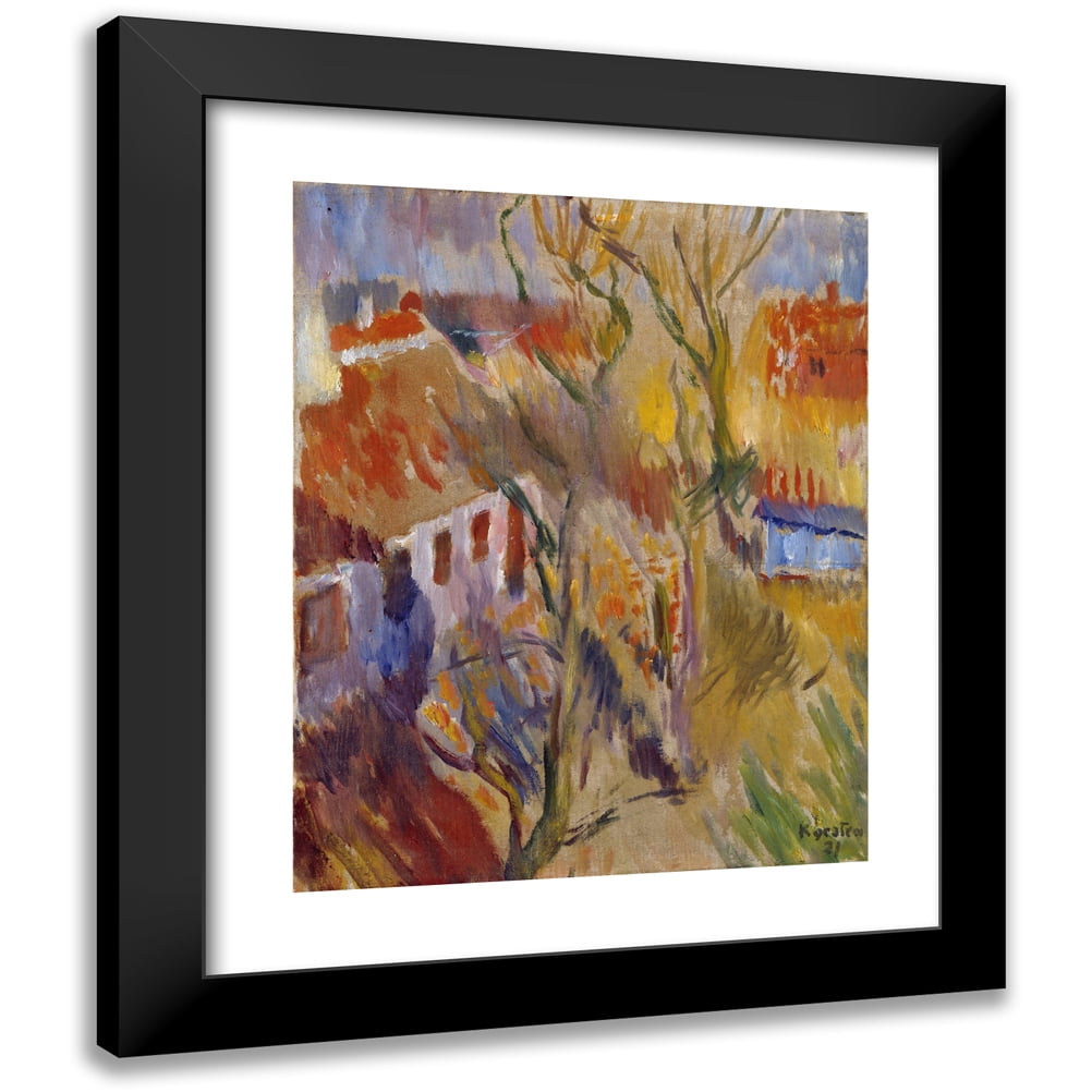 Ludvig Karsten 15x18 Black Modern Framed Museum Art Print Titled - Skip ...