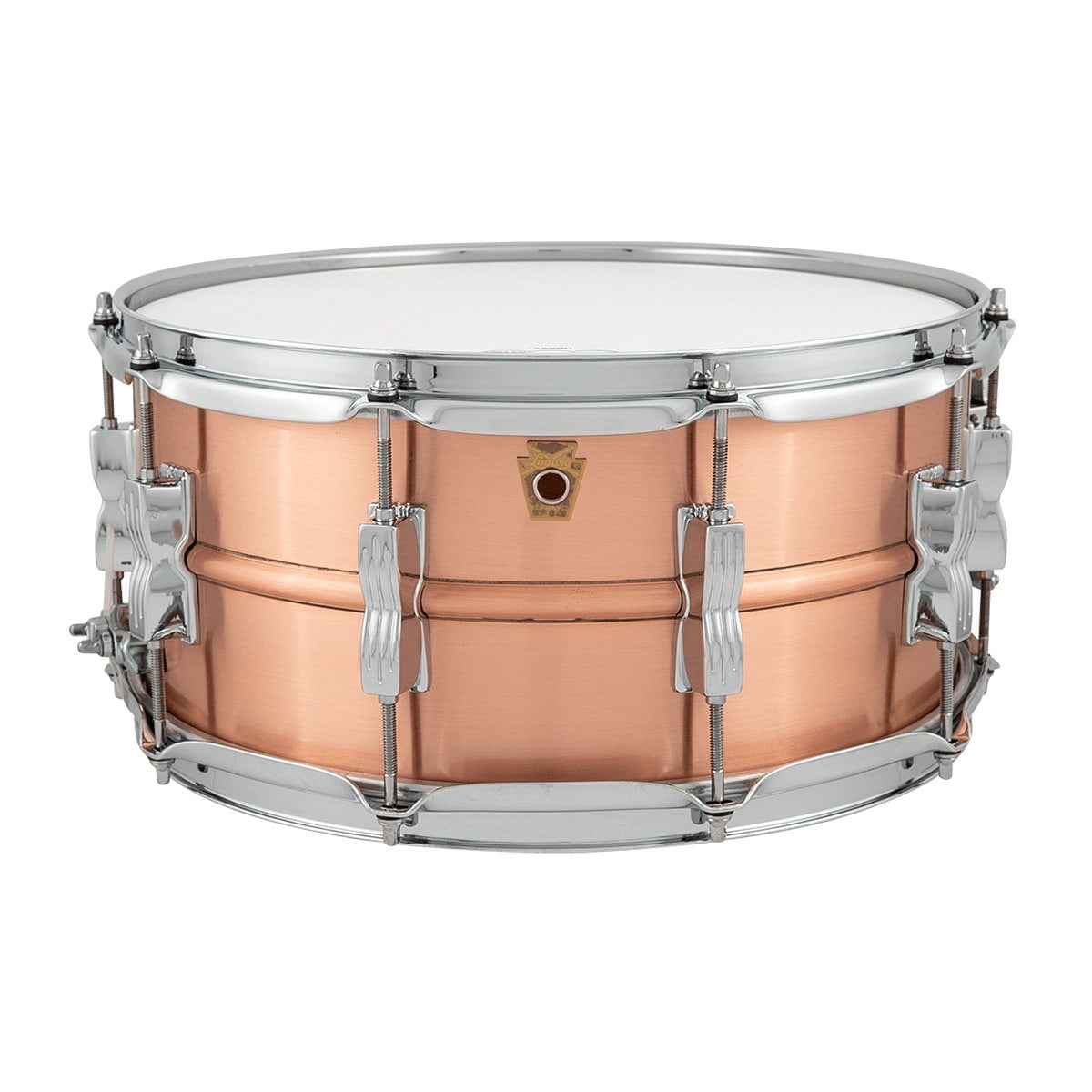 Ludwig Acro Brass Snare Drum 14 x 6.5 in. - Walmart.com