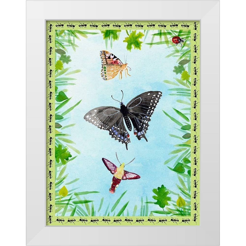 Ludwig, Alicia 12x14 White Modern Wood Framed Museum Art Print Titled ...