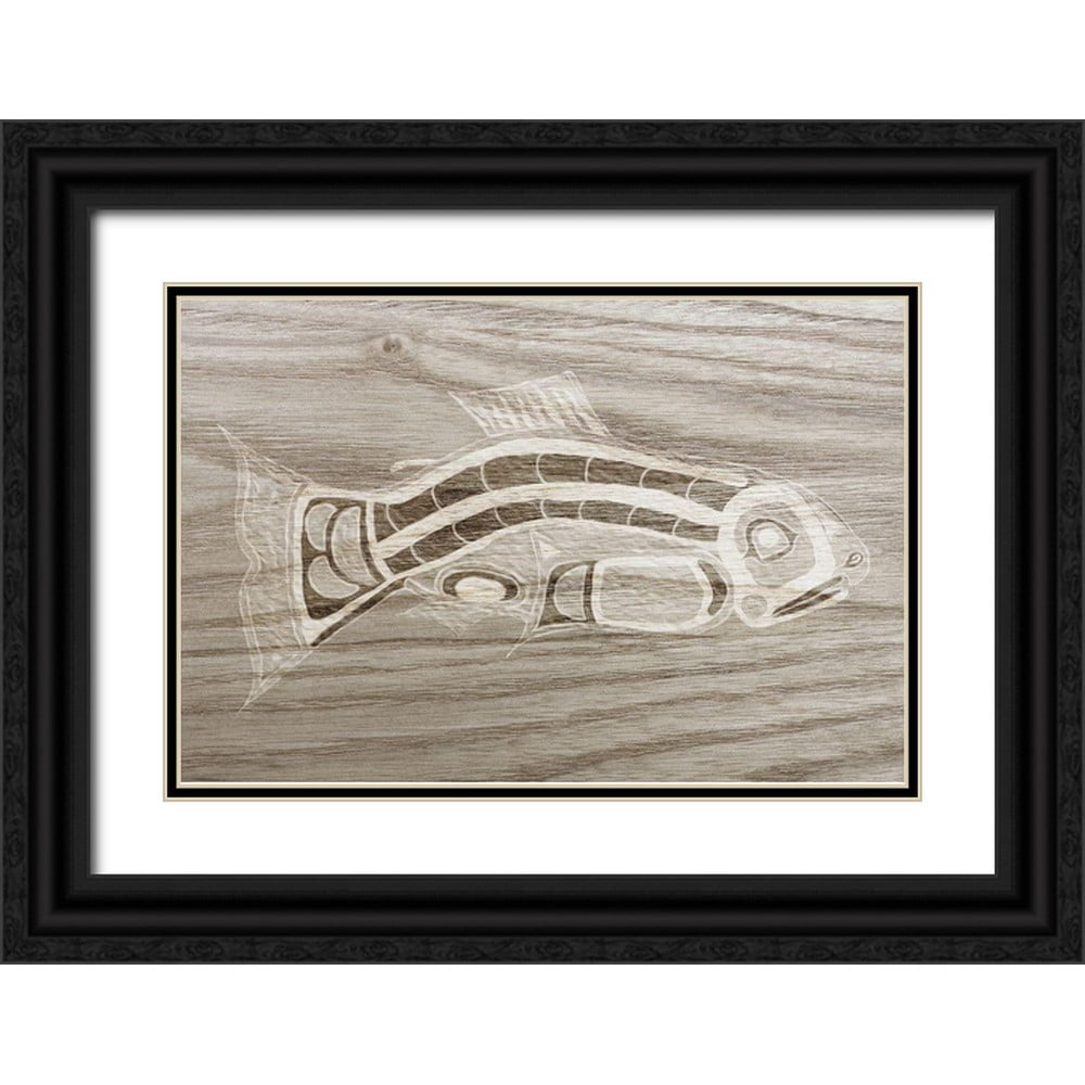Ludwig, Alicia 14x11 Black Ornate Wood Framed with Double Matting ...