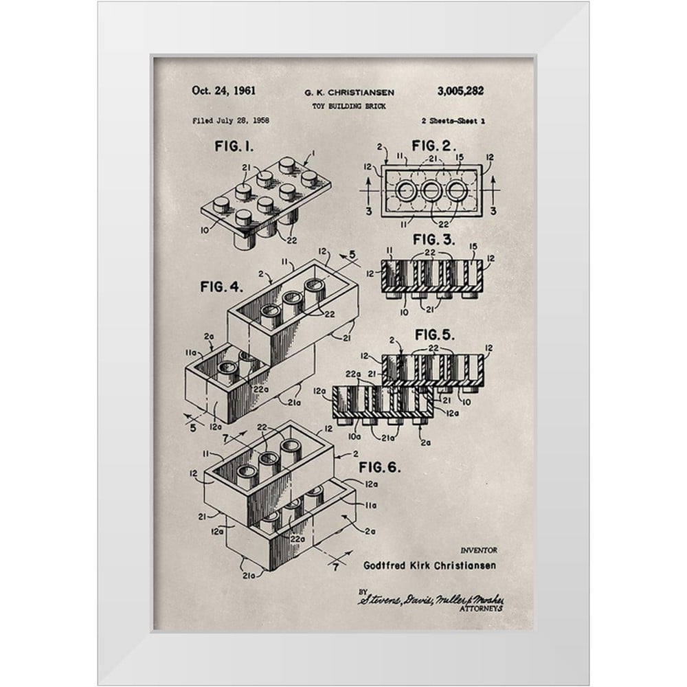 Ludwig, Alicia 17x24 White Modern Wood Framed Museum Art Print Titled ...