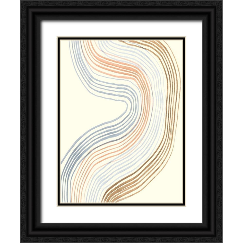 Ludwig, Alicia 19x24 Black Ornate Wood Framed with Double Matting ...