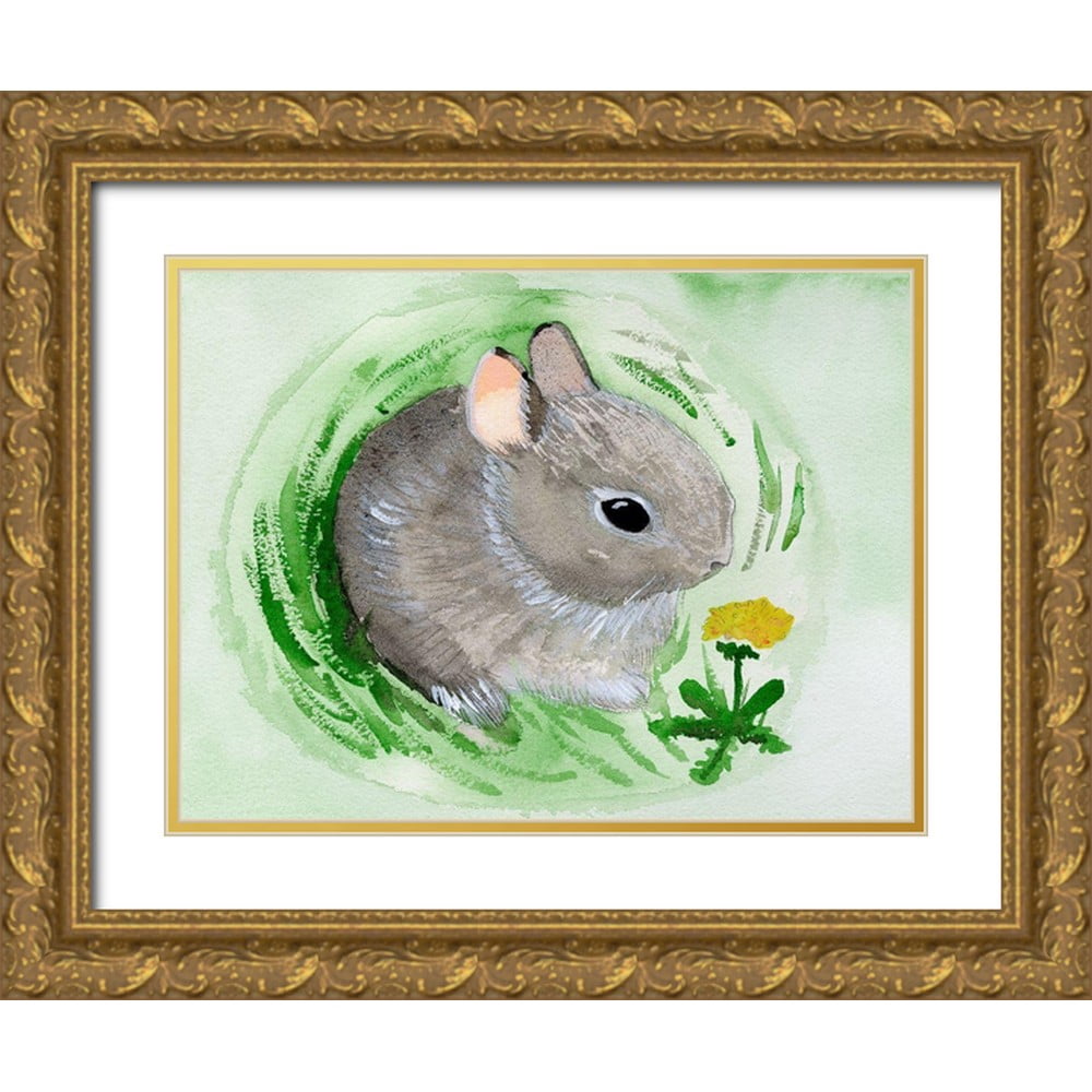 Ludwig, Alicia 24x19 Gold Ornate Wood Framed with Double Matting Museum ...